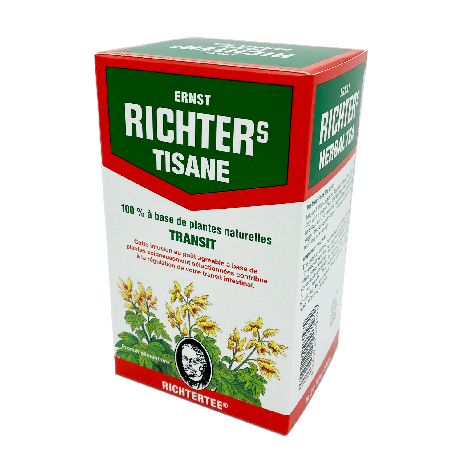 Tisane Richter's Transit 20 Sachets - Dr Theiss