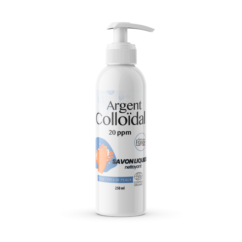 Savon liquide nettoyant pour les mains Argent Colloïdal - Dr Theiss