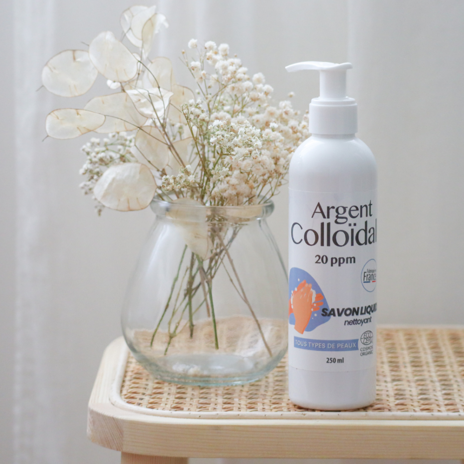 Savon liquide nettoyant pour les mains Argent Colloïdal - Dr Theiss