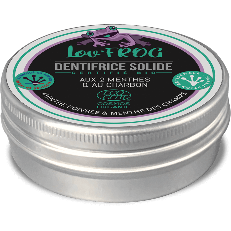 Dentifrice Solide Aux 2 Menthes & Charbon Activé BIO - Dr Theiss Dentifrice Solide Aux 2 Menthes & Charbon Activé BIO - Dr Theiss