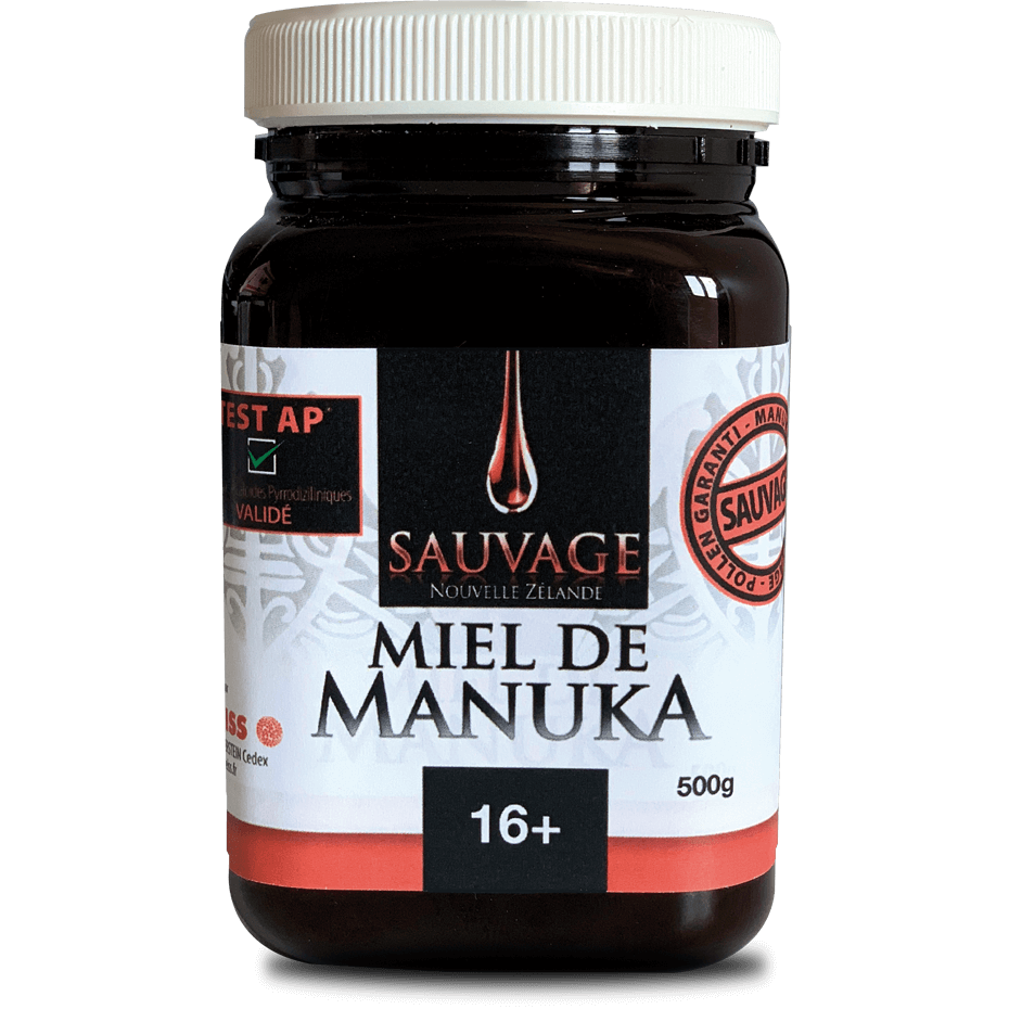 Miel de Manuka Sauvage 16+ 500gr - Dr Theiss